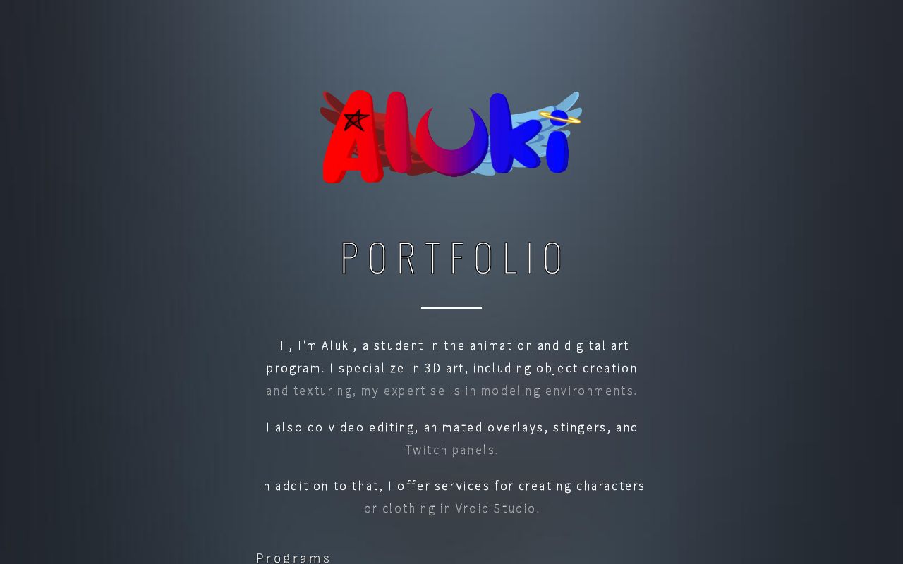 Aluki Portfolio
